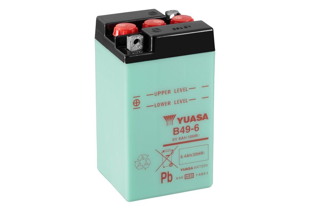 B49-6 Motorbike Battery from Batterworld.ie — BatteryWorld Ireland