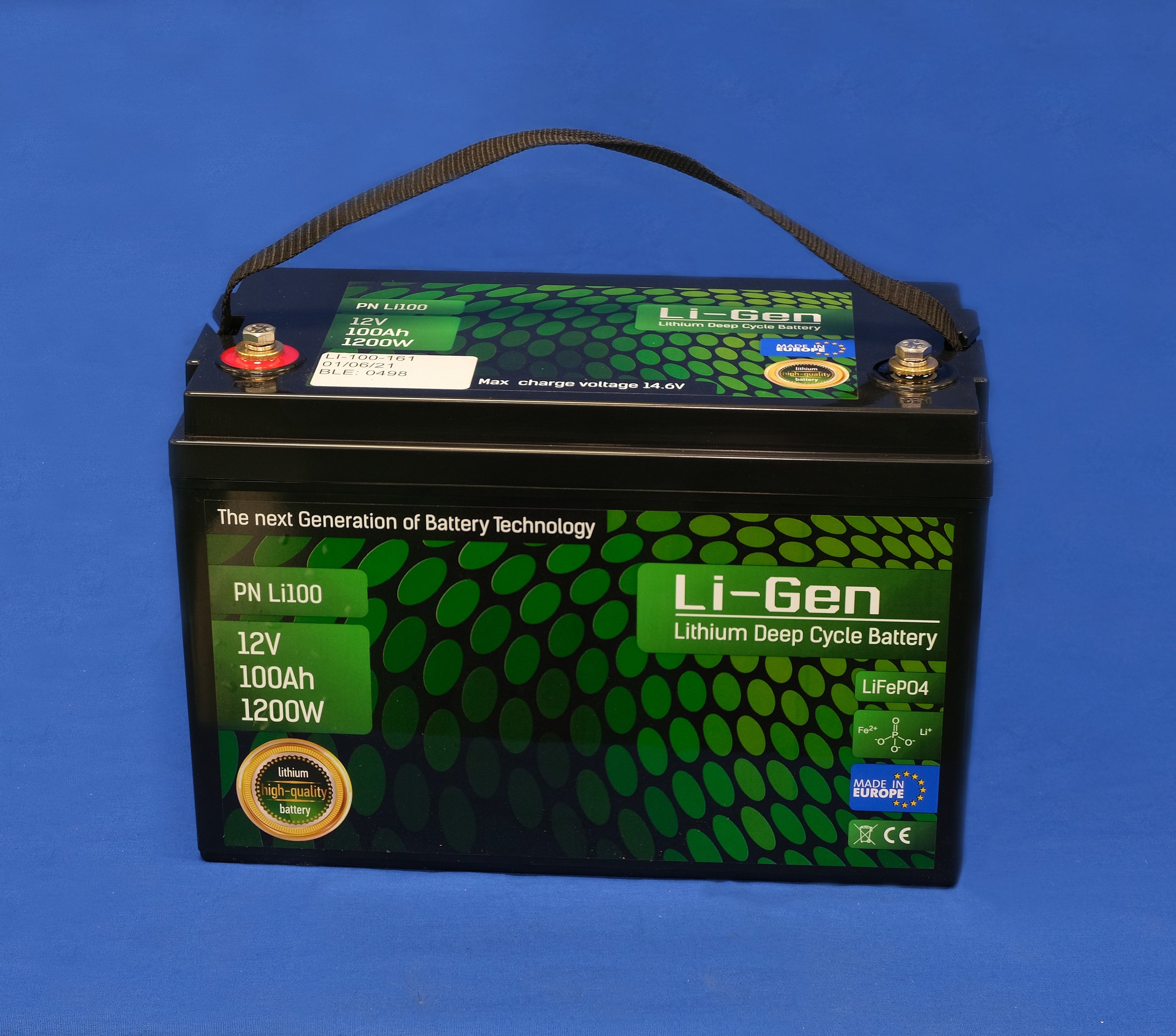 Li100 (12V 100AH LITHIUM Lifep04 Made In Ireland) — BatteryWorld Ireland